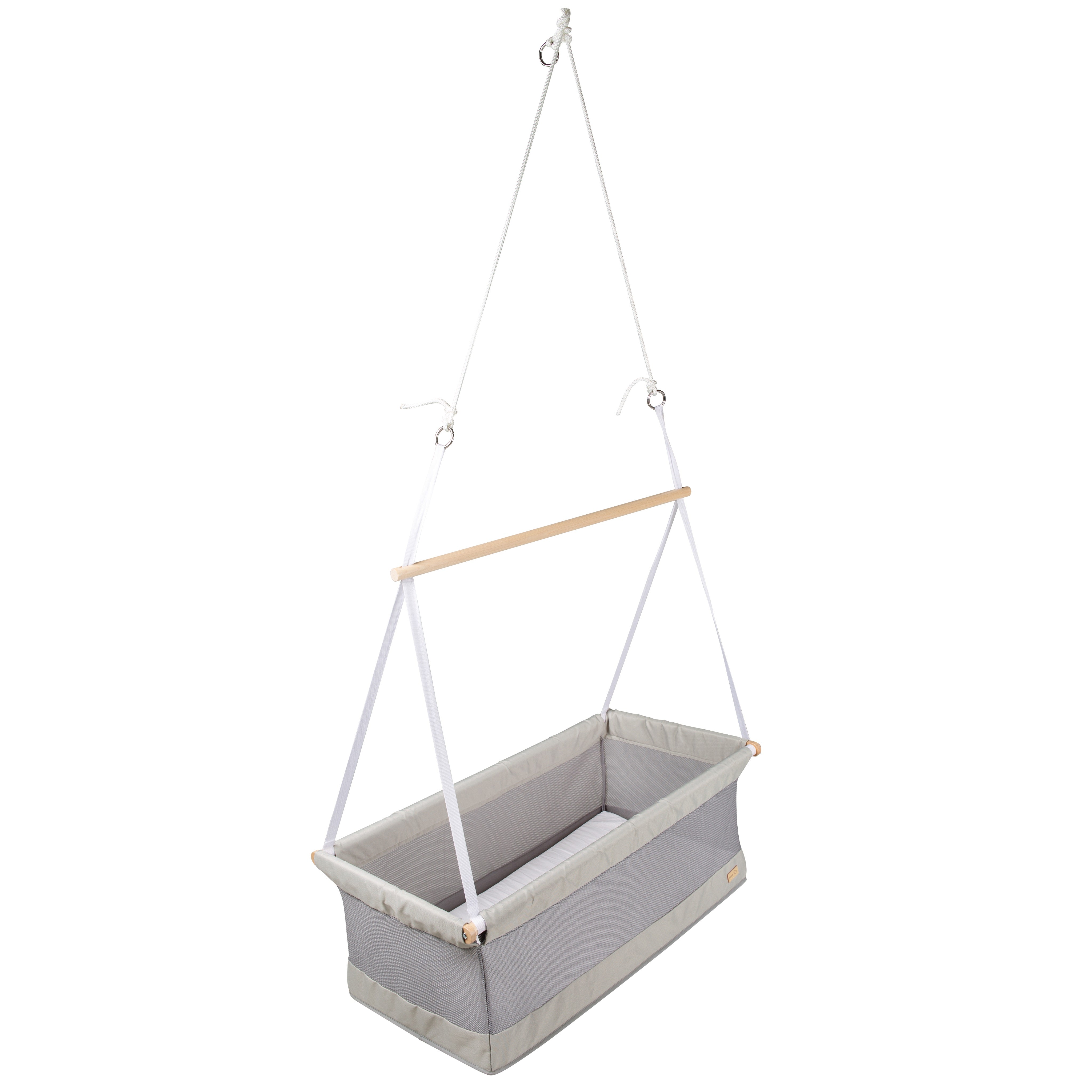 Safe Asleep® Hanging Crib 45x90 cm with Mattress » roba